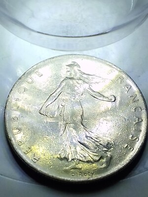 1968 French ,1 New Franc Coin | eBay