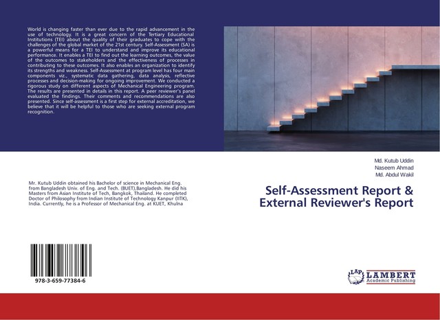 Self-Assessment Report & External Reviewer's Report von Md. Kutub Uddin ...