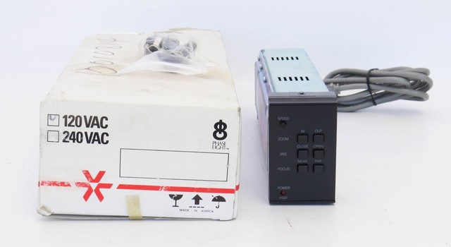 Vicon Model V100C Phase Eight 120vac Zoom Lens Control Controller for ...