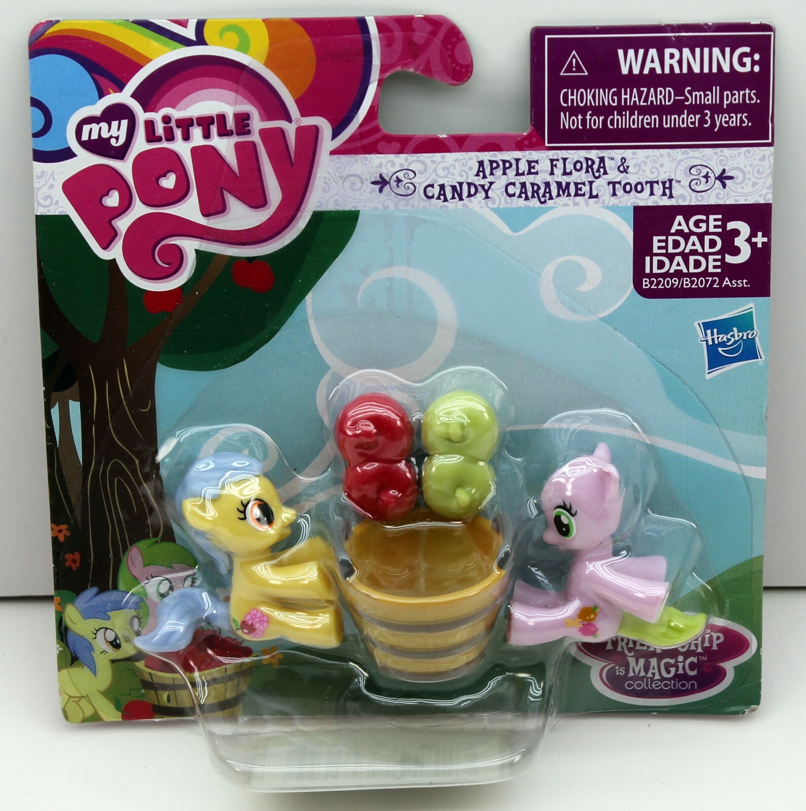 My Little Pony Friendship is Magic 2" Figures Apple Flora & Candy ...