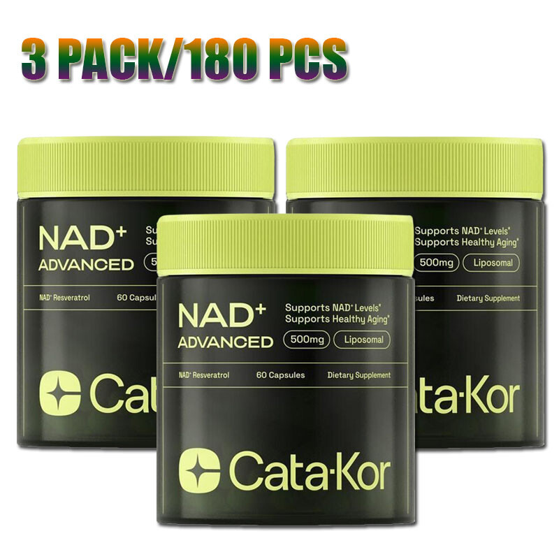 NAD+ ADVANCED 500mg Supplement for Anti-Aging, Energy, Focus ...