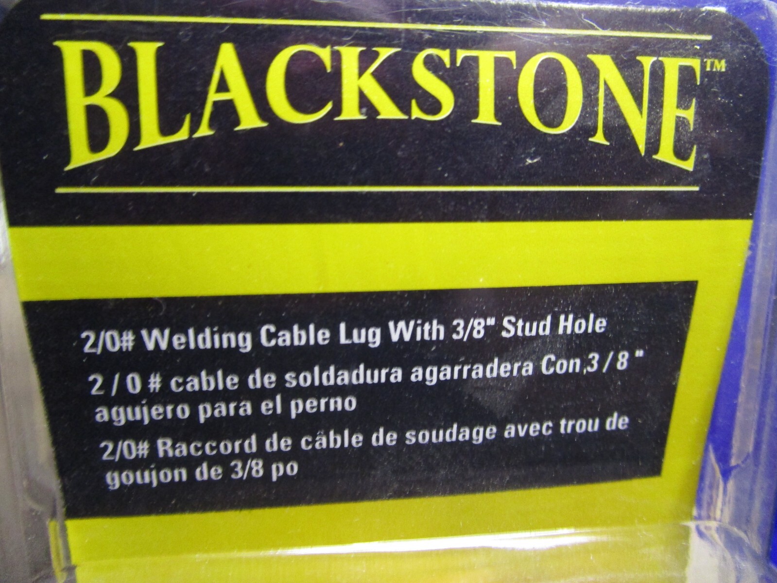 (2) Blackstone® 2/0# Welding Cable Lug With 3/8" Stud Hole | eBay
