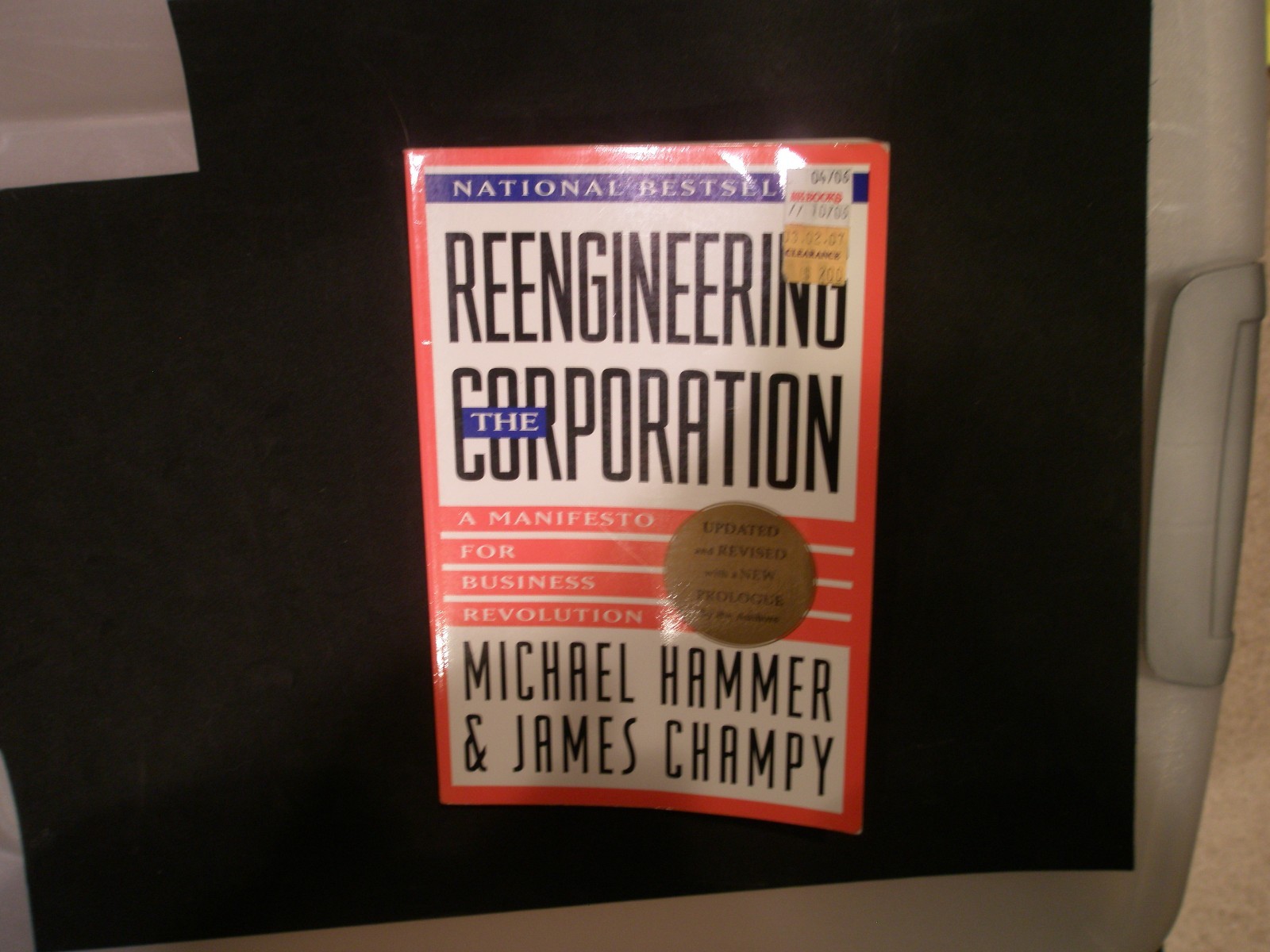 Reengineering the Corporation : A Manifesto for Business Revolution by ...
