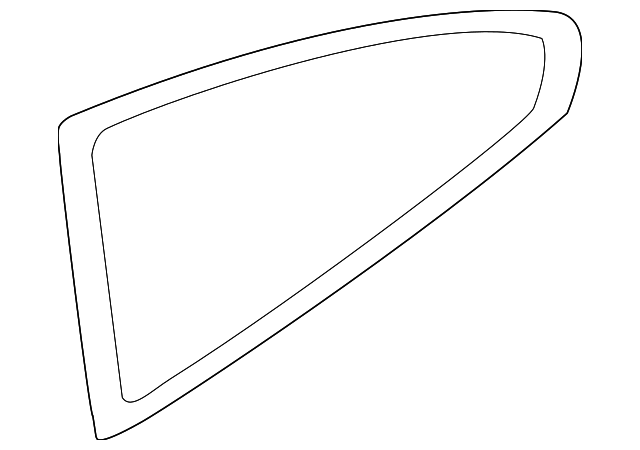 BMW 51377433345 Genuine OEM Quarter Glass for sale online | eBay