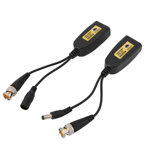 Durable BNC To POE Adapter Balun Connector Accessories For Surveillance ...