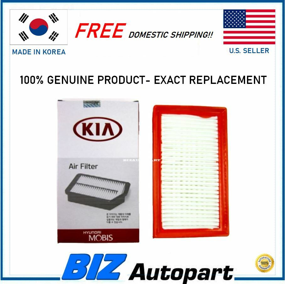 Genuine Air Filter for 18-22 Hyundai Accent 18-23 Kia Rio OE# 28113 ...