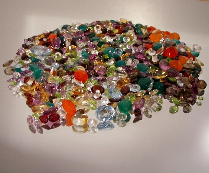 200+ CT MIXED GEMSTONES LOT LOOSE NATURAL GEM STONES WHOLESALE MIXED ...