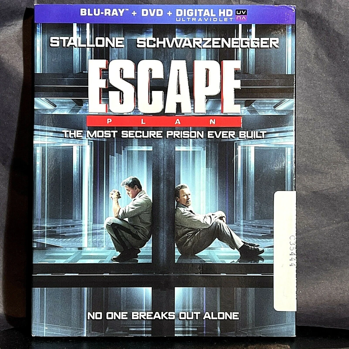 Escape Plan Bluray Cover
