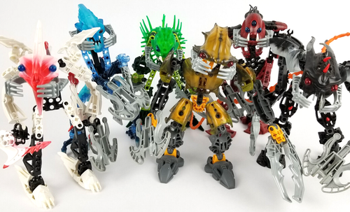 LEGO Bionicle Barraki All 6 Complete Set 8916 8917 8918 8919 8920 8921 ...
