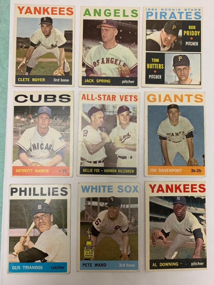 1964 Topps Baseball Complete your set | eBay