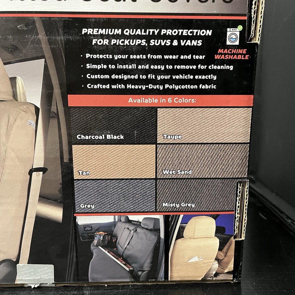 NEW!! Seat Saver Covers Black - SS8505PCCH Covercraft Industries - Read ...