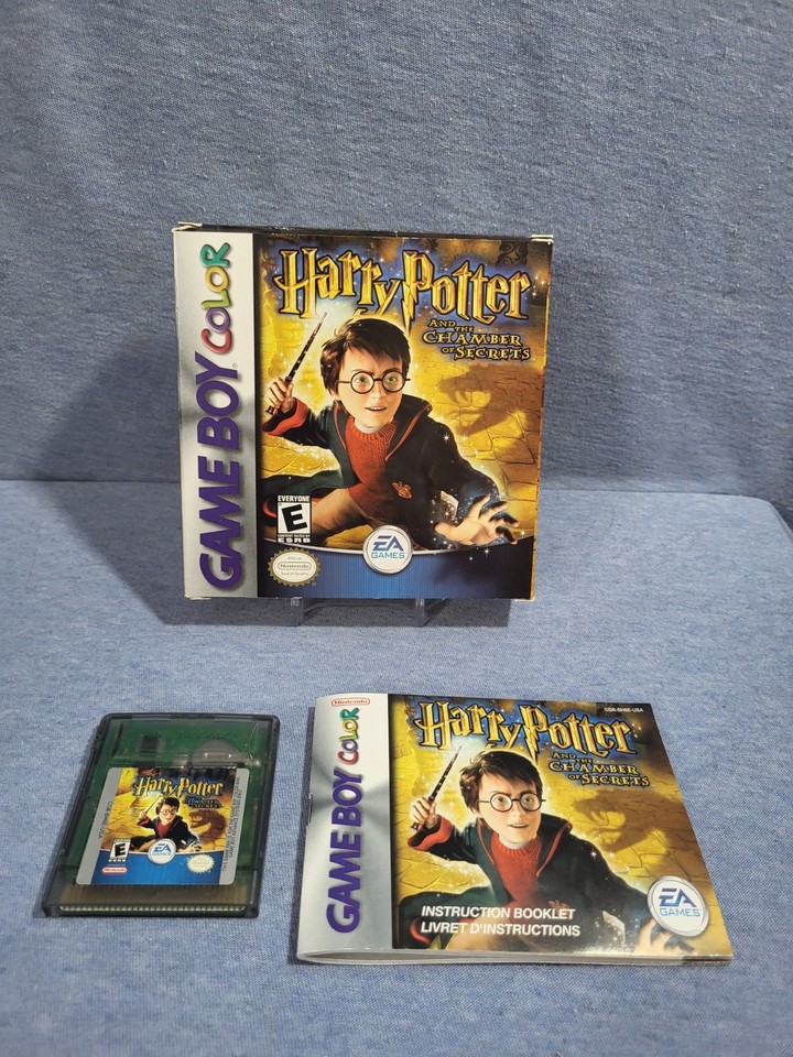 Harry Potter and the Chamber of Secrets (GameBoy Color GBC) Complete In ...