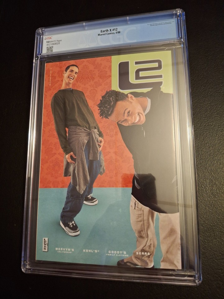 Earth X #12—CGC 9.8!—1st Appearance of Shalla-Bal Silver Surfer Marvel ...