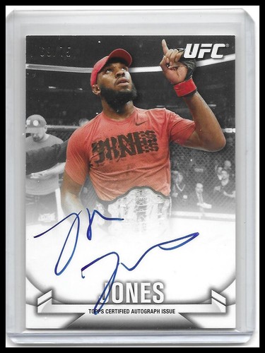 2013 Topps UFC Knockout - Autographs #KA-JJ Jon Jones /75 (AU) for sale ...