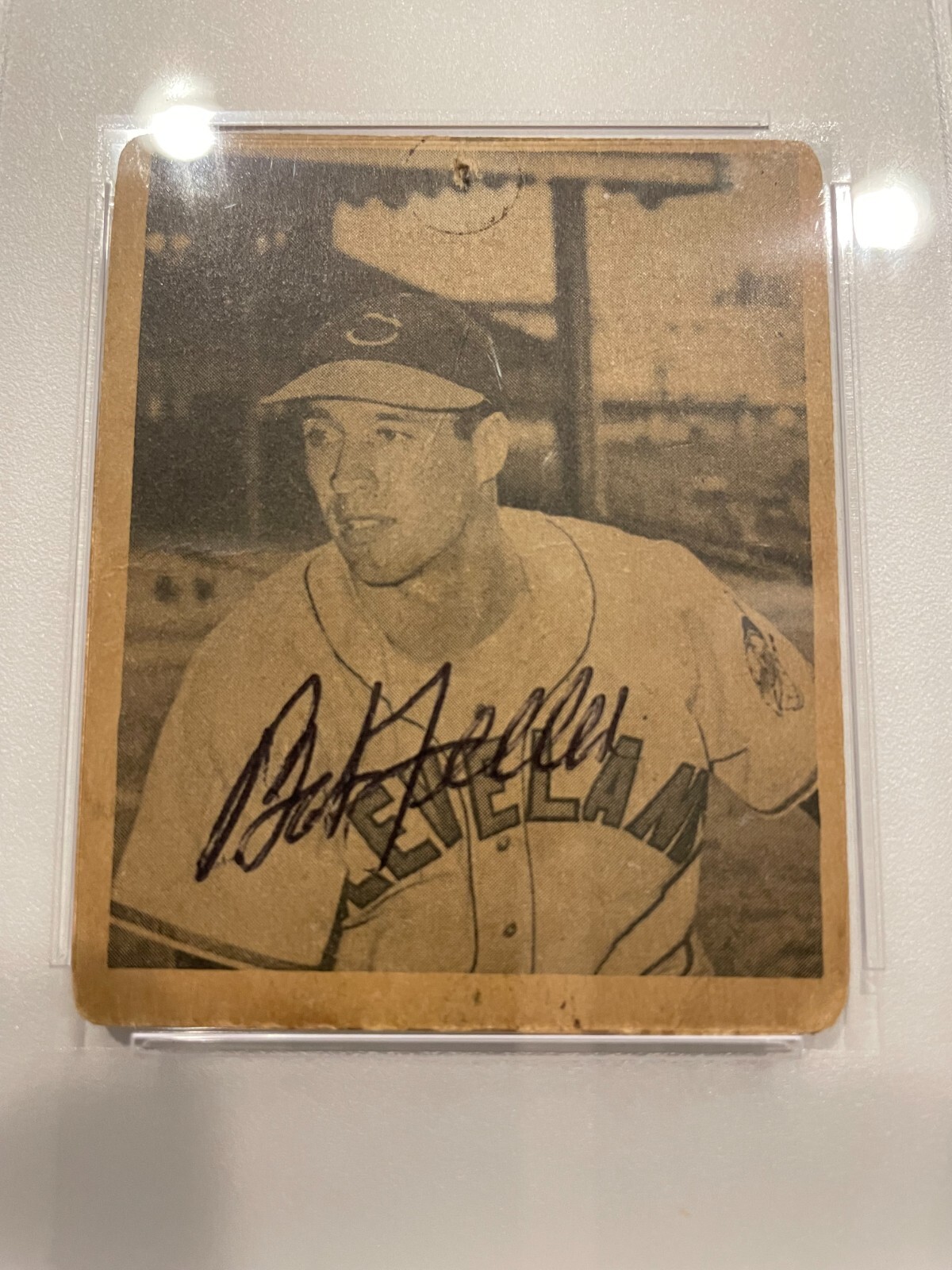 Bob Feller Signed 1948 Bowman Rookie Card PSA/DNA Authenticated | eBay