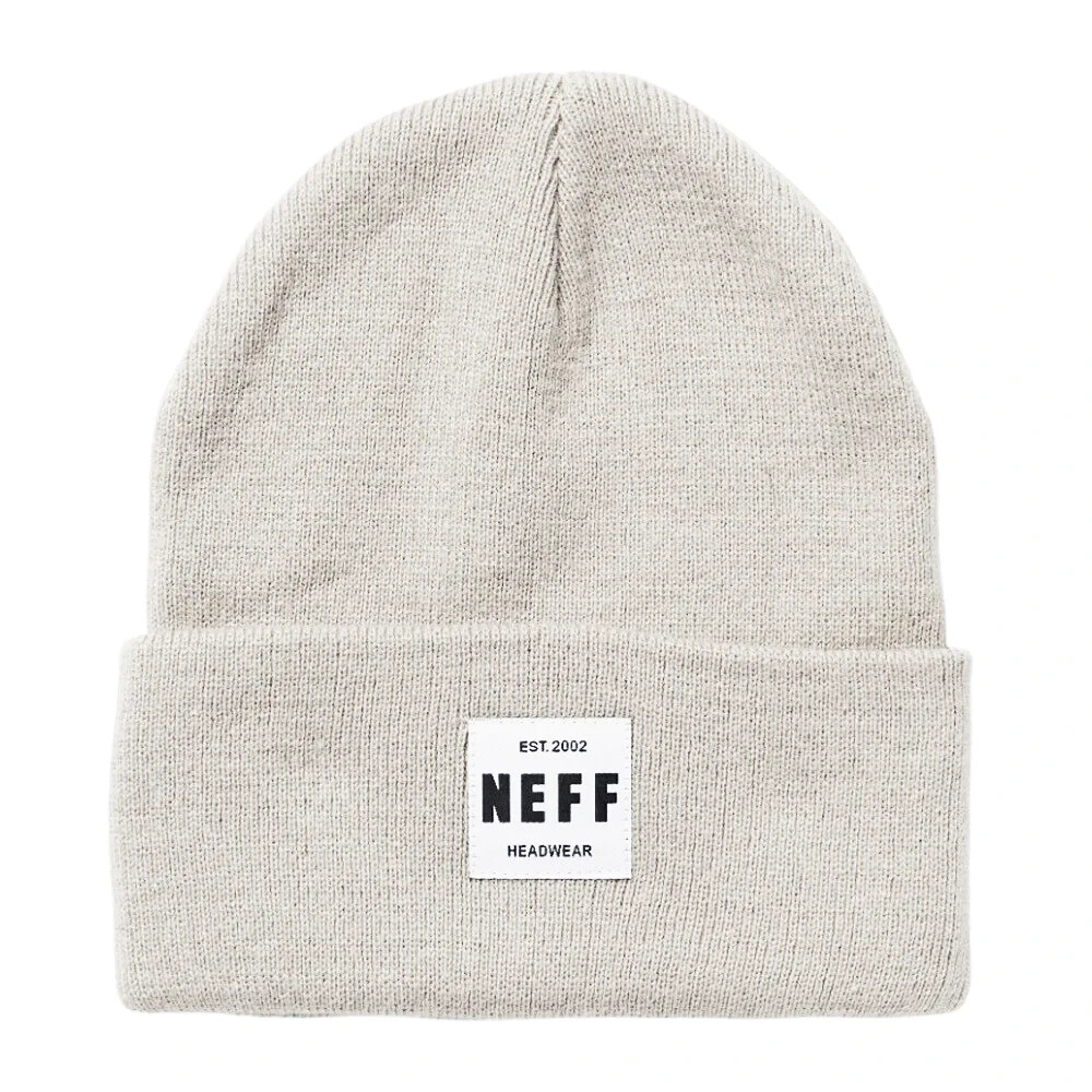 Neff Mens Neff Headwear White Heather Lawrence Beanie New With Tags | eBay