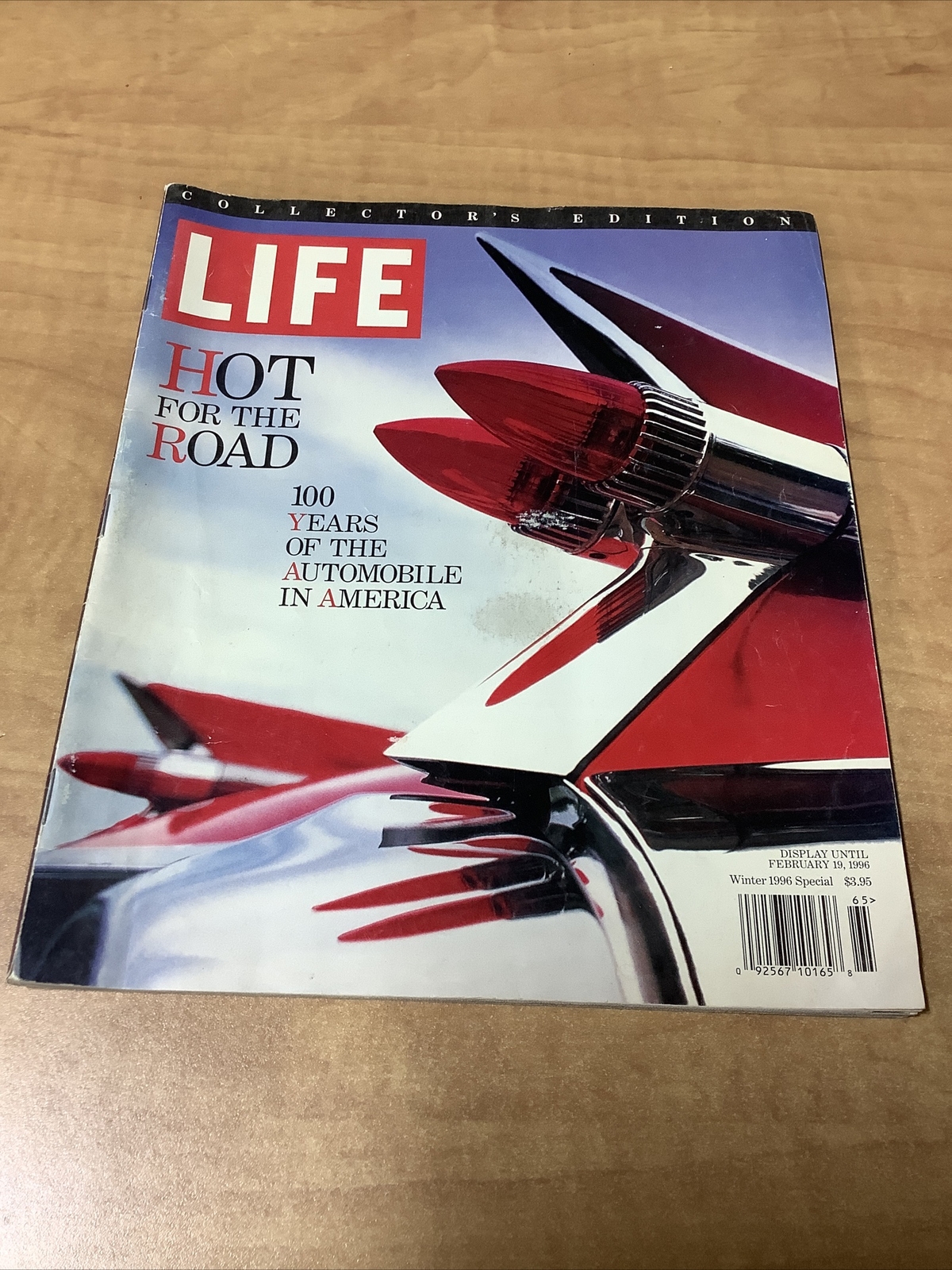1996 FEBRUARY LIFE MAGAZINE 100 YEARS OF AUTOMOBILE CADILLAC CHEVY FORD ...