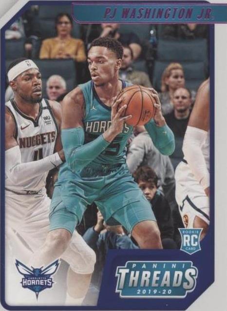 2019-20 Panini Chronicles - Threads PJ Washington Jr. #85 Pink (RC) for ...