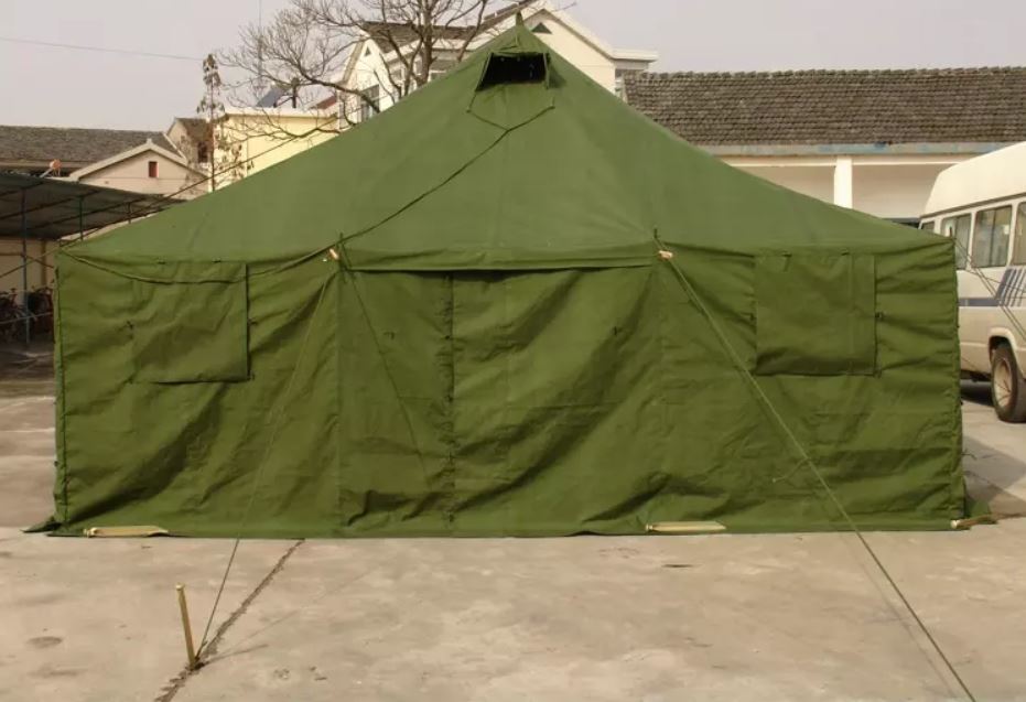 Four season Outdoor High Quality Canvas Steel Army Military Camping ...