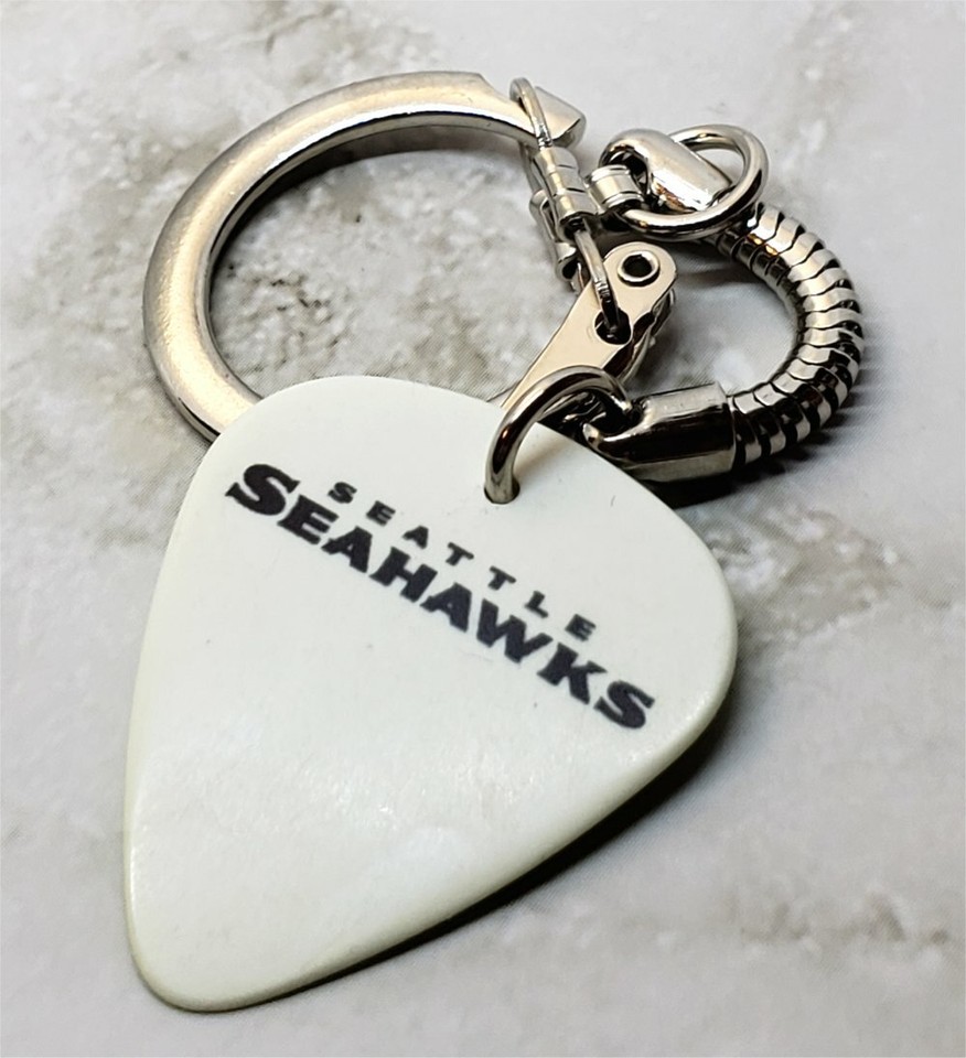 Seattle Seahawks Guitar Pick Key Chain | eBay