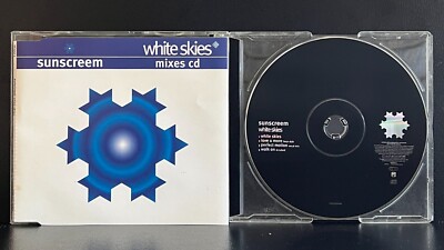 Sunscreem - White Skies 4 Track CD Single | eBay Australia