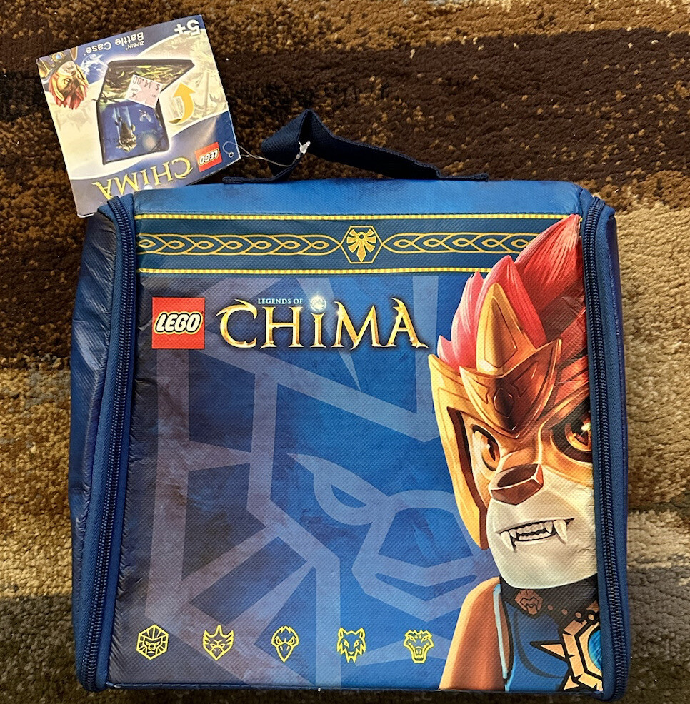 Lego Legends of Chima Battle Carry Case Play Mat Storage ZipBin New Bag ...