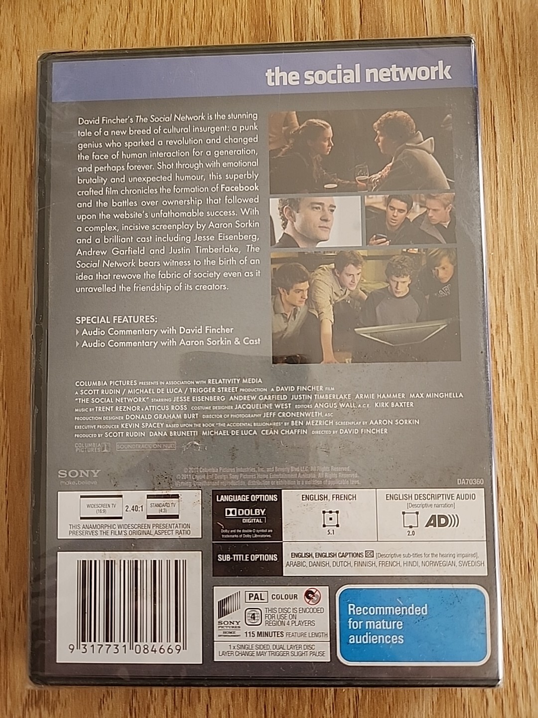 Social Network (DVD, 2010) BRAND NEW SEALED 9317731084669 | eBay