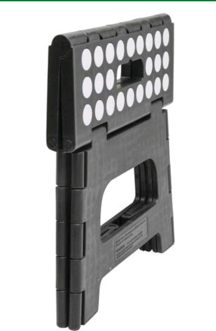 Kikkerland Rhino II Step Stool, Black Brand New Folding Stool | eBay