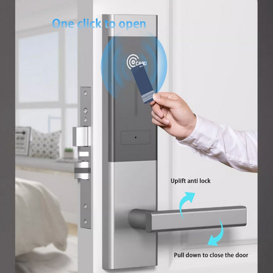 RFID Card Hotel Lock Management System /Swiping Smart Induction Lock ...