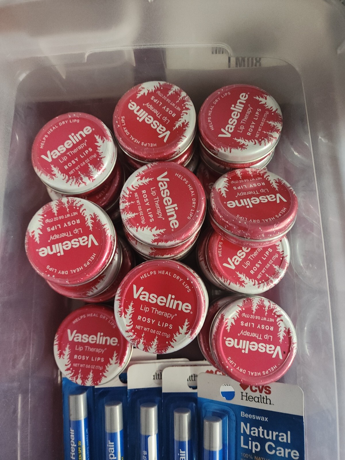 Vaseline Lip Therapy Rosy Lips Tin 0.6oz / 17g Limited Edition. | eBay