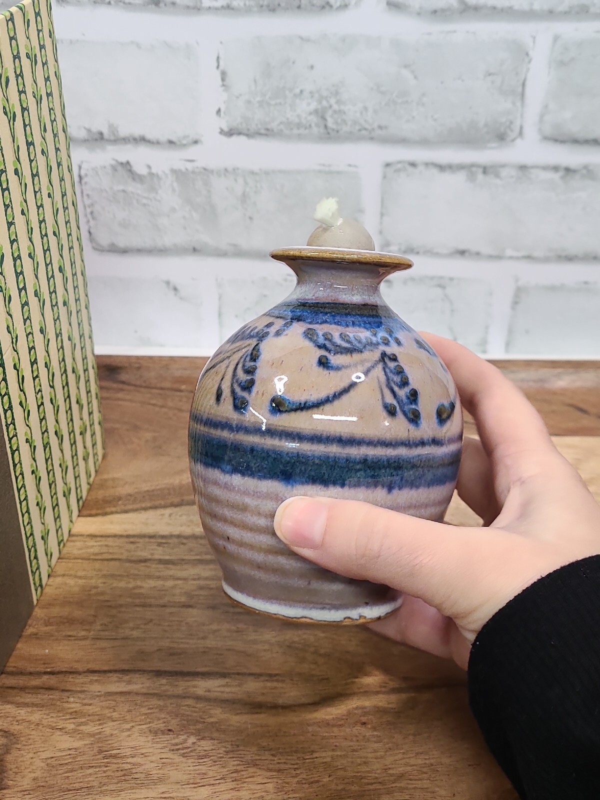 Mark Nafziger Brush Creek Pottery Hand Thrown Studio Art Pottery Oil ...