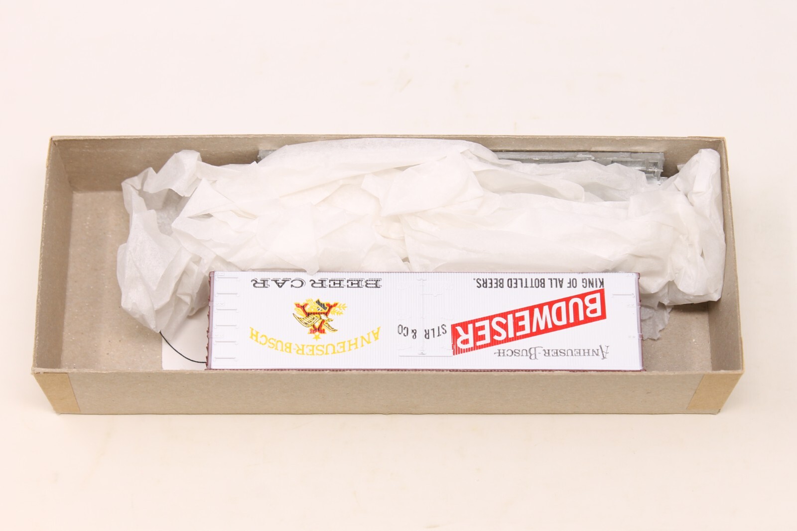 Roundhouse HO Bud Budweiser Beer 36ft Billboard Reefer RN 3600 PN 3137 ...