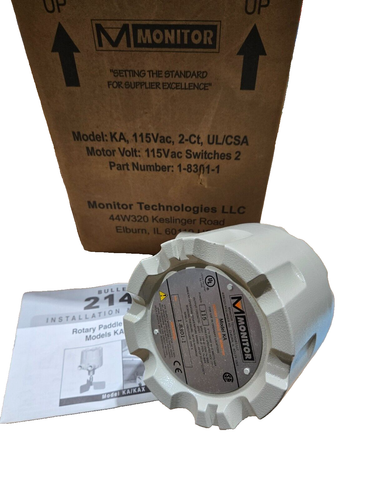Monitor 1-8301-1 KA Rotary Paddle Bin Monitor NEW | eBay