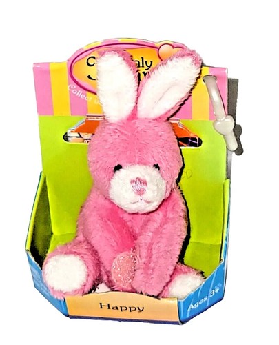 New Only Hearts Club Pets Mini Plush Pink Bunny Happy 2010 Catalog Key ...