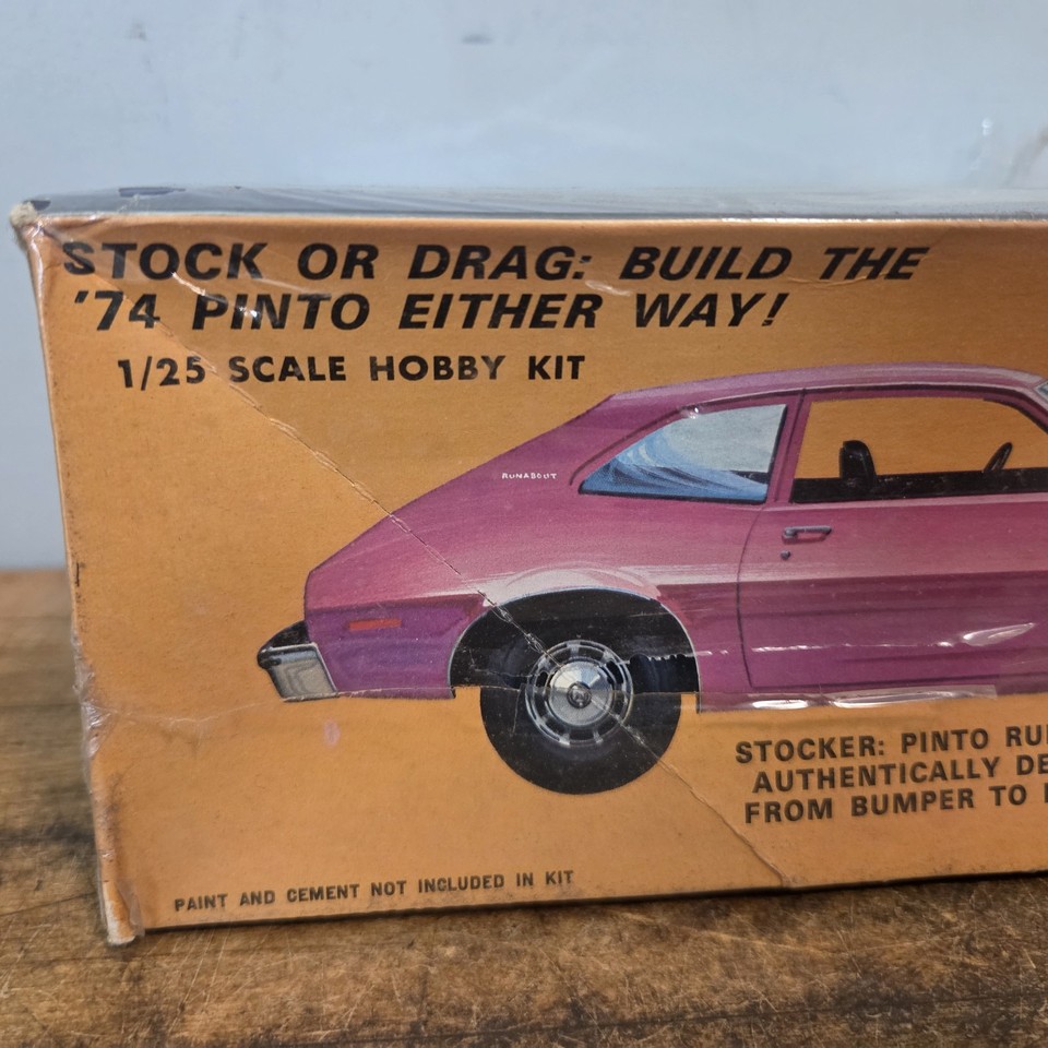 ORIGINAL VINTAGE NEW AMT 1974 PINTO by FORD GASSER SEALED RARE! | eBay