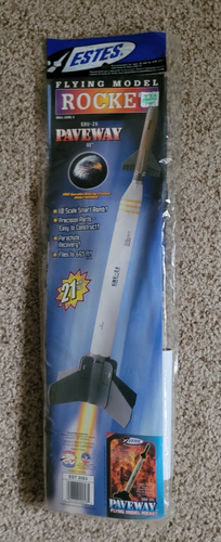 Estes Paveway Flying Model Rocket Kit #2053 - NISP | eBay