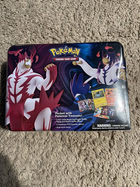 Pokemon 2021 Collector Chest Single Strike Tepig/Rapid Strike Shinx ...