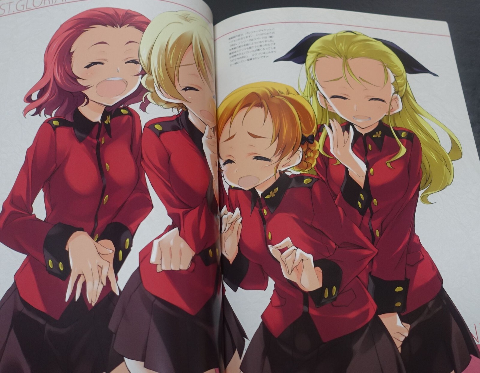 Okotanpeko Tomoyasu Kurashima Girls und Panzer Fan Art Book Iroiro GuP 4 Set | eBay