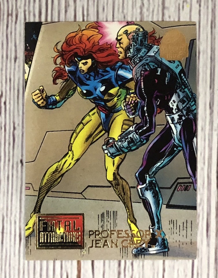 1994 FLEER MARVEL UNIVERSE #18 PROFESSOR X JEAN GREY | eBay