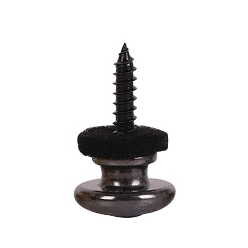 Non Slip Guitar Bass Strap Pins Tail Nail Lock Button Pegs Screw Flat ...