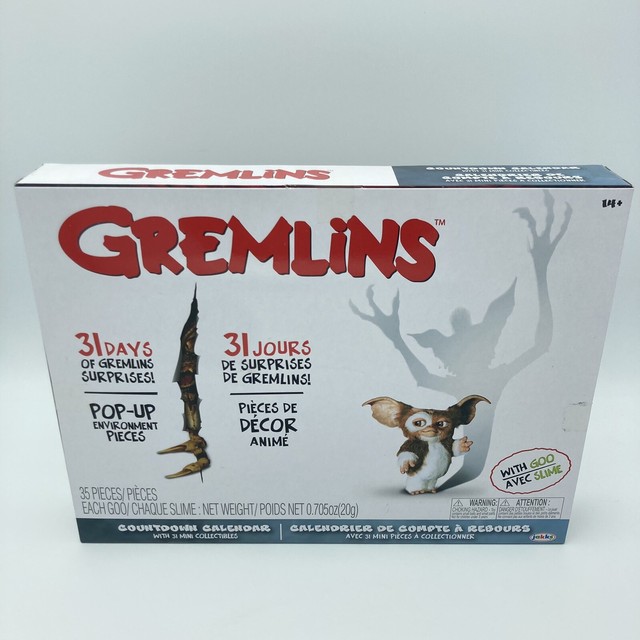 Gremlins 31 Day Countdown Calendar Advent Goo Slime 2020 for sale ...