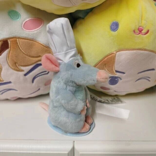 6" Ratatouille Chef Remy Magnetic Shoulder Plush Toy Soft Stuffed Kids ...