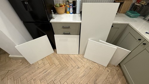 IKEA Platsa Wardrobe Door, Shelves and Top (Fonnes, Smastad, Spildra ...