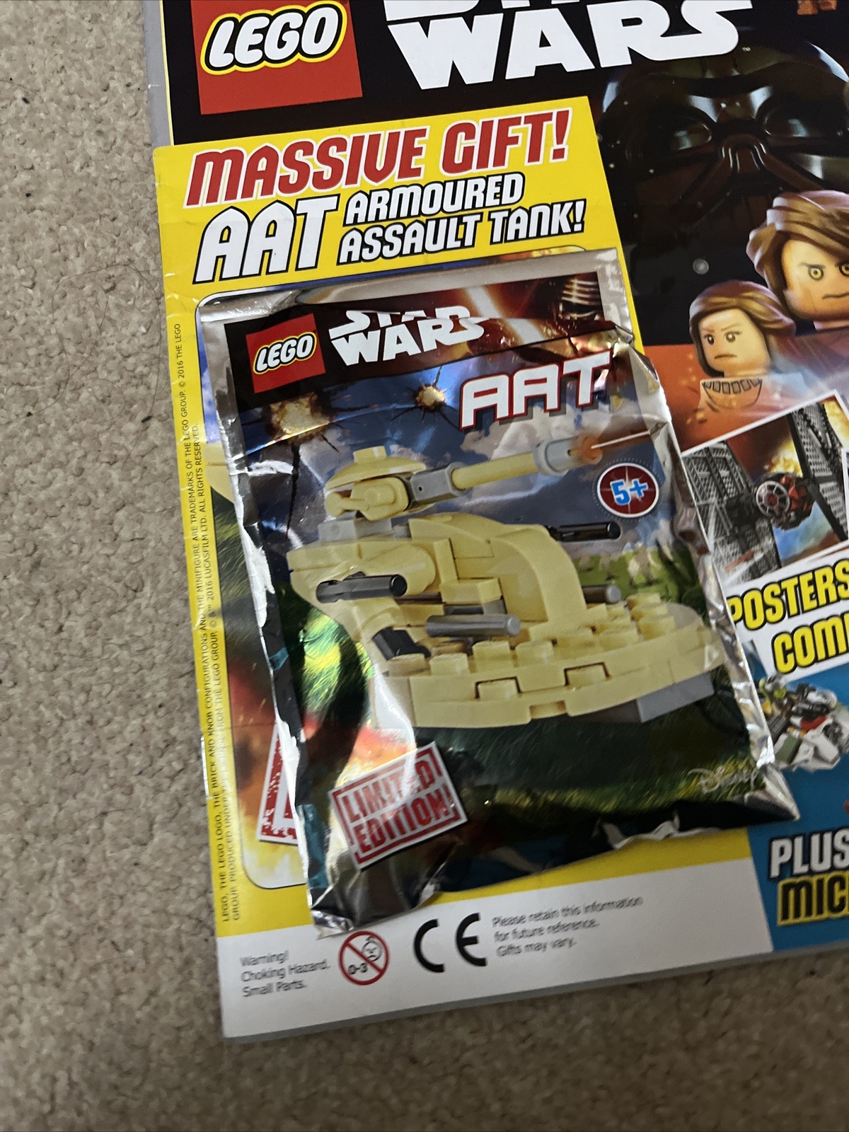 LEGO Star Wars Magazine Issue 11 AAT Tank Brand New Sealed Packet | eBay
