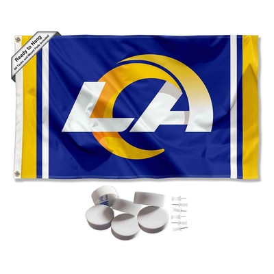 Los Angeles Rams LA Logo Large Logo Tapestry Banner | eBay