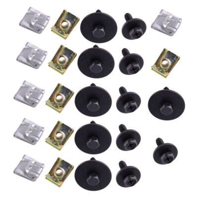 Engine Undertray Splashguard Fasteners Clips Screws Fit For Mercedes C ...