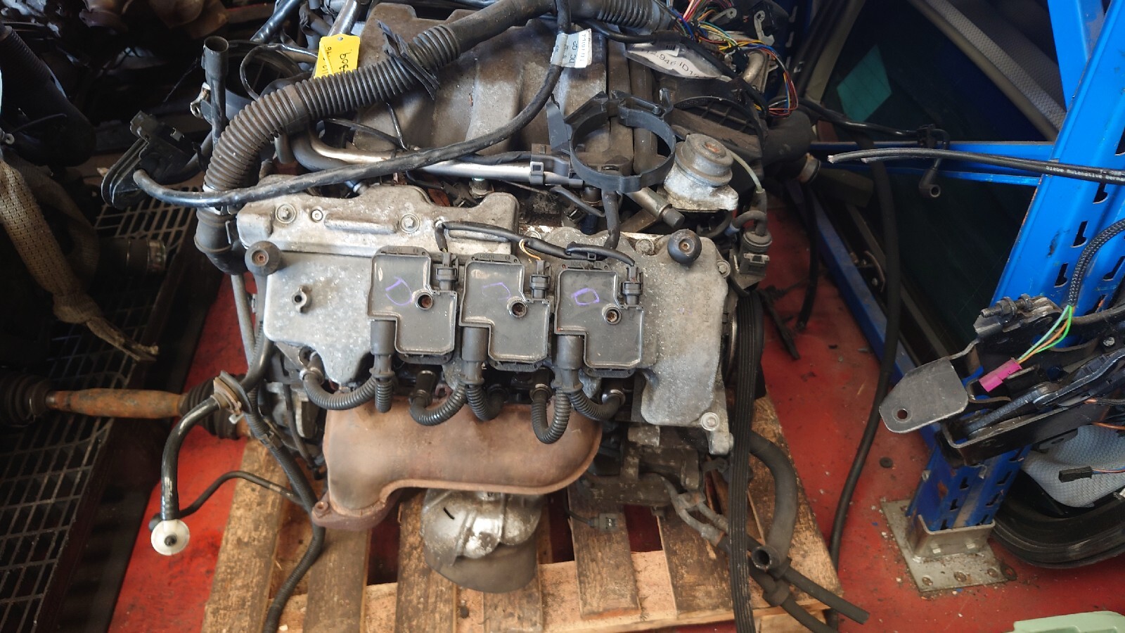 MERCEDES 112.946 C320 ENGINE W203 C203 CL203 C CLASS OM112 BARE 112946 ...