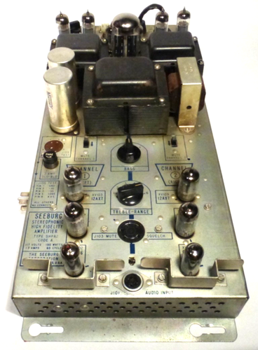 SEEBURG Q & Q160 JUKEBOXES: Beautifully RECAPPED SHFA2 AMPLIFIER ...