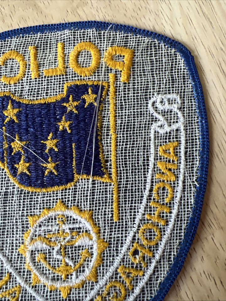 ANCHORAGE – POLICE - ALASKA AK Sheriff Police Patch STATE FLAG STATE ...