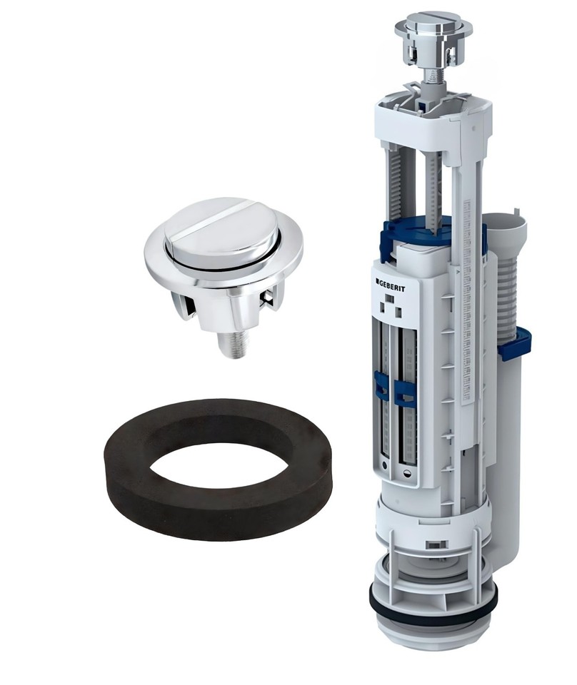 Geberit Impuls Type 290 Dual Flush Valve Syphon 282.350.KD.1 ...